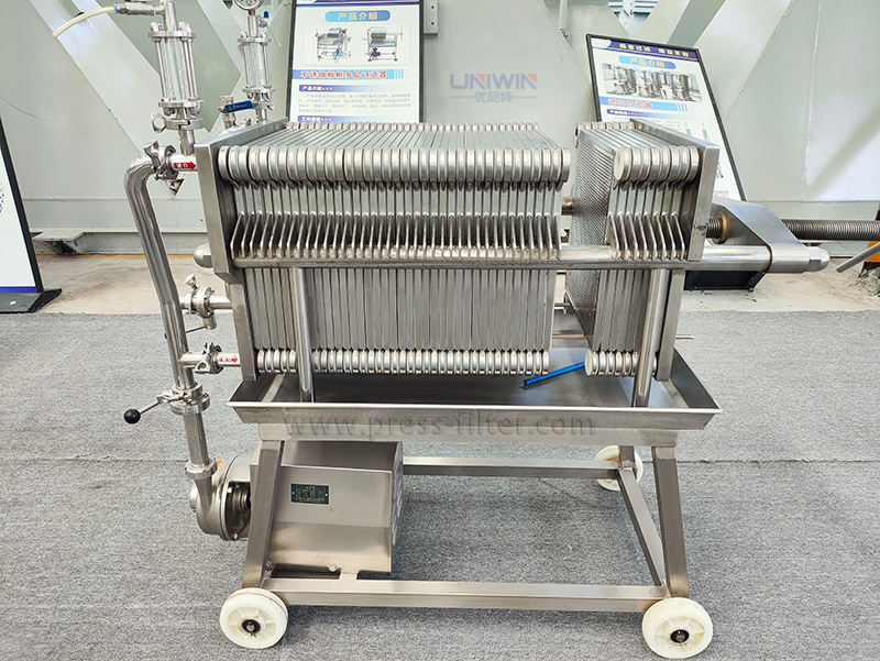 Filtre-presse en acier inoxydable - Fournisseur de traitement de l'eau